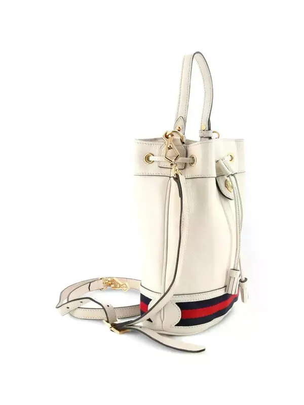 Gucci Ophidia Leather Small Bucket Bag