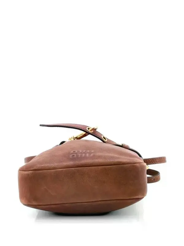 Miu Miu Aventure Pouch Leather Mini Shoulder Bag