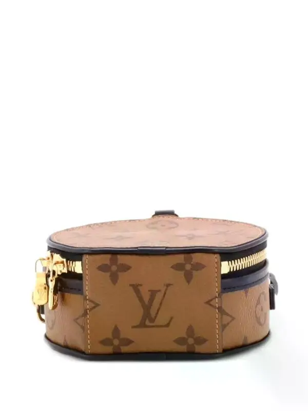 LOUIS VUITTON Mini Boîte Chapeau Bag Reverse Monogram Canvas