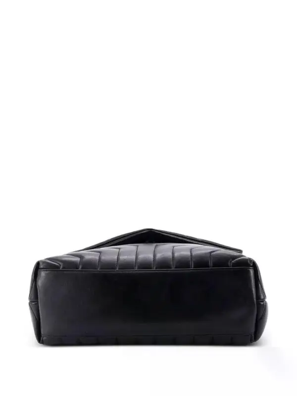 Saint Laurent Loulou Matelassé Chevron Leather Medium Shoulder Bag