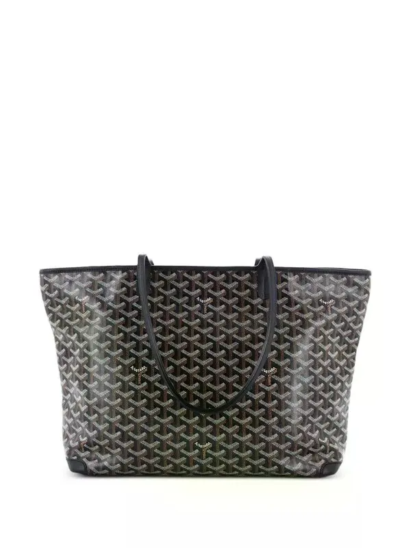 Goyard Artois Tote Coated Canvas Mm Shoulder Bag - Brown