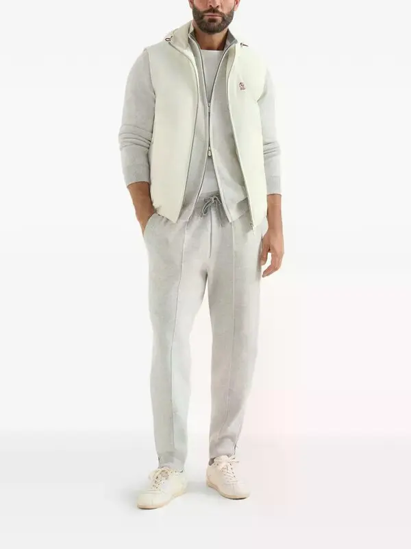 Brunello Cucinelli Double Knit Trousers - Grey
