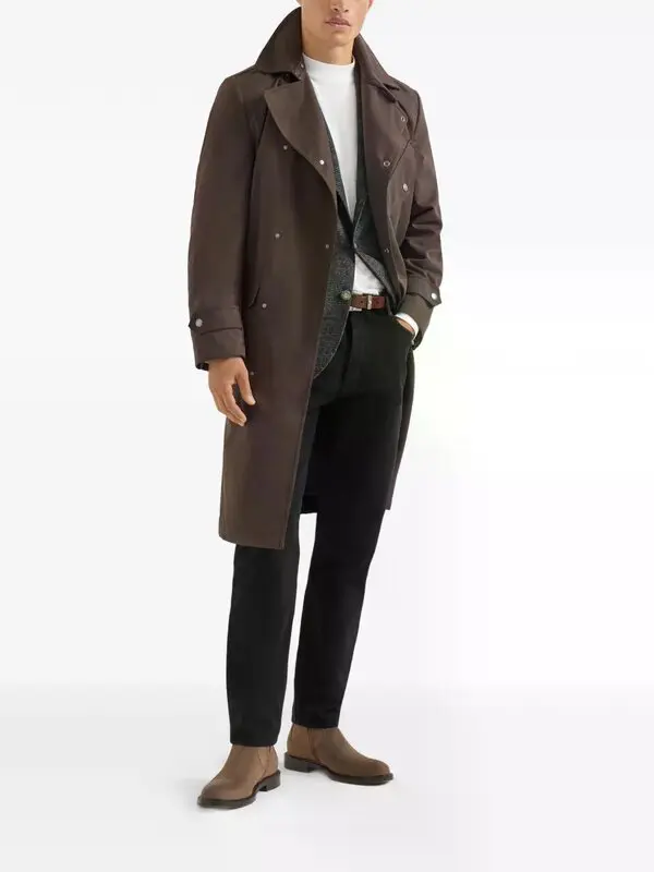 Brunello Cucinelli Iconic-fit Five-pocket Trousers - Black