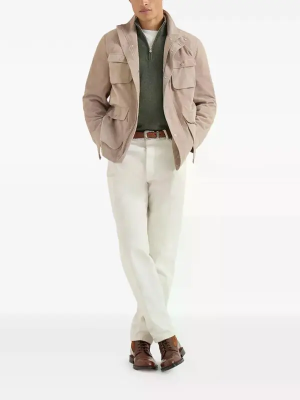Brunello Cucinelli Cashmere Half-zip Sweater