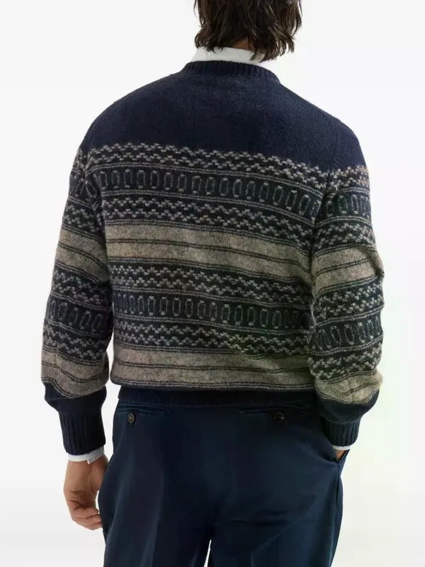 Brunello Cucinelli Nordic Jacquard Sweater