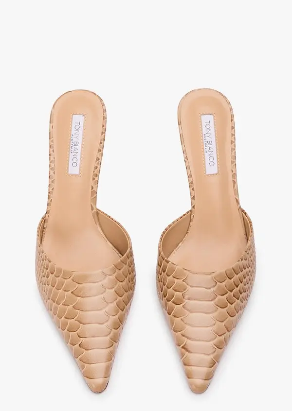 TONY BIANCO Sicily Mule With Pointed Toe And Low Heel