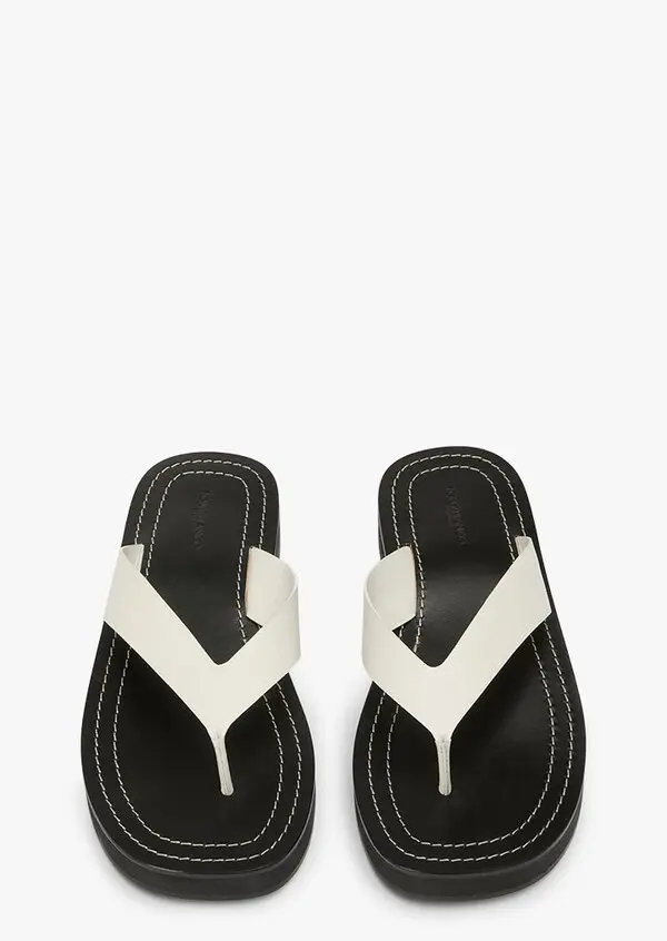 TONY BIANCO Tilly Leather Thong Sandals