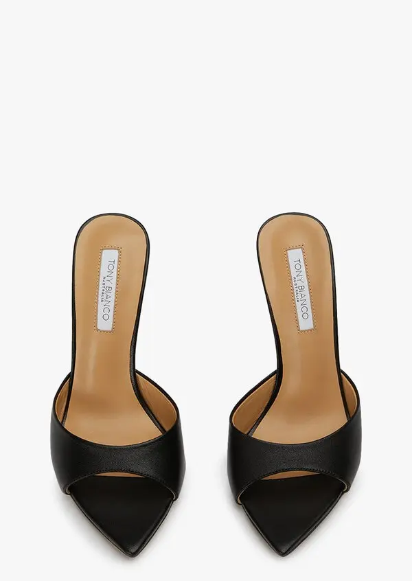 TONY BIANCO Malibu Stiletto Heel Pumps - Black Como