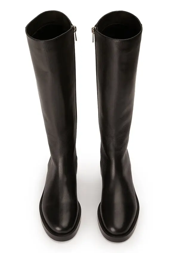 TONY BIANCO Torres Leather Zip Up Knee High Boots