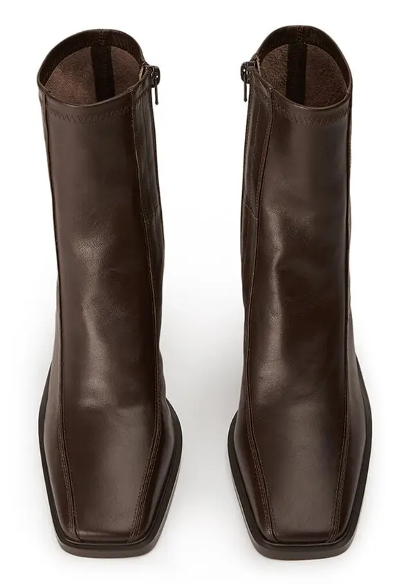 TONY BIANCO Dusty Ankle Boots With Block Heel And Square Toe