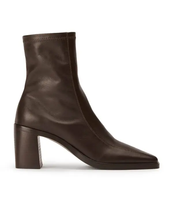 TONY BIANCO Dusty Ankle Boots With Block Heel And Square Toe