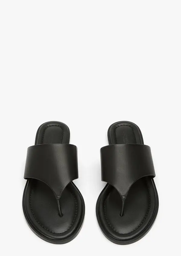 TONY BIANCO Stella Leather Thong Sandals
