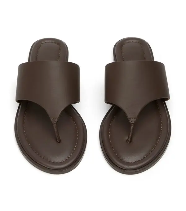 TONY BIANCO Stella Leather Flip Flop Sandals