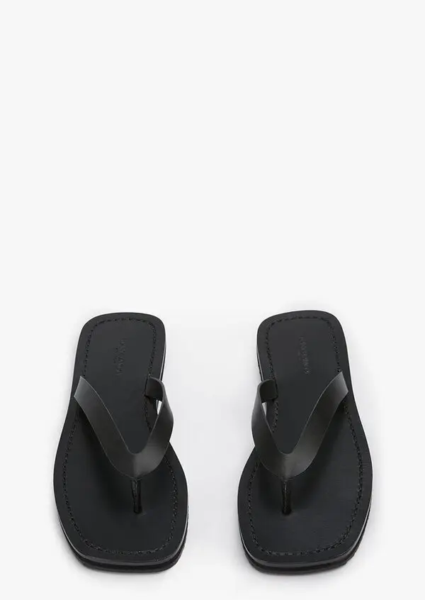 TONY BIANCO Kimba Leather Flip Flop Sandals