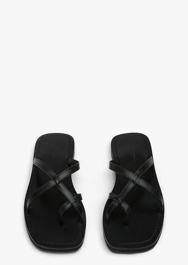 TONY BIANCO Kissa Square Open Toe Strappy Sandals