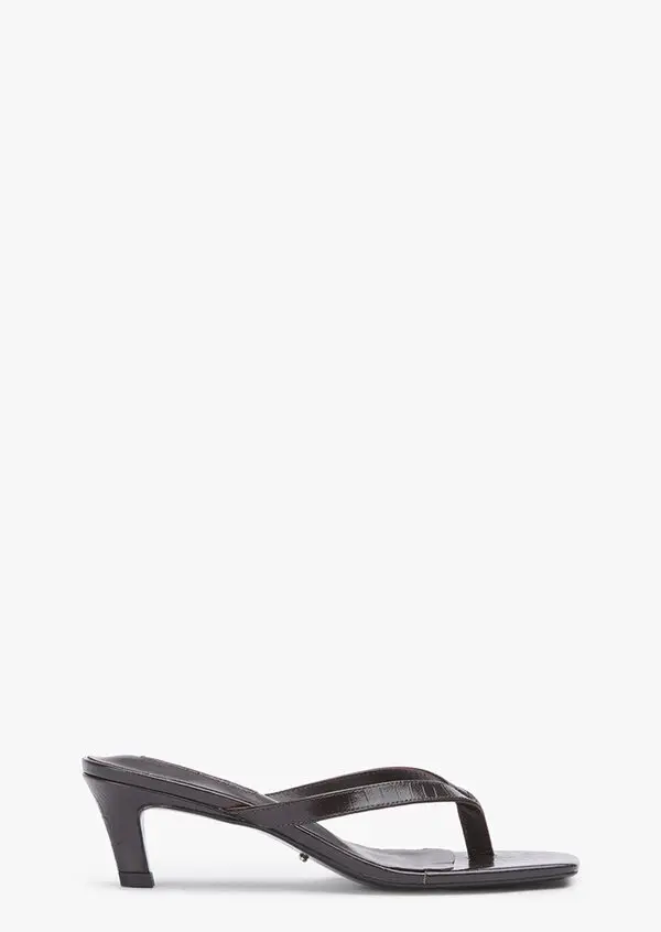 TONY BIANCO Topaz Leather Mule Sandal