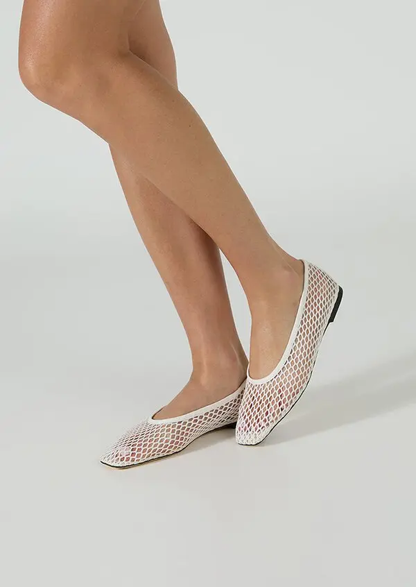 TONY BIANCO Buzz Mesh Ballet Flats