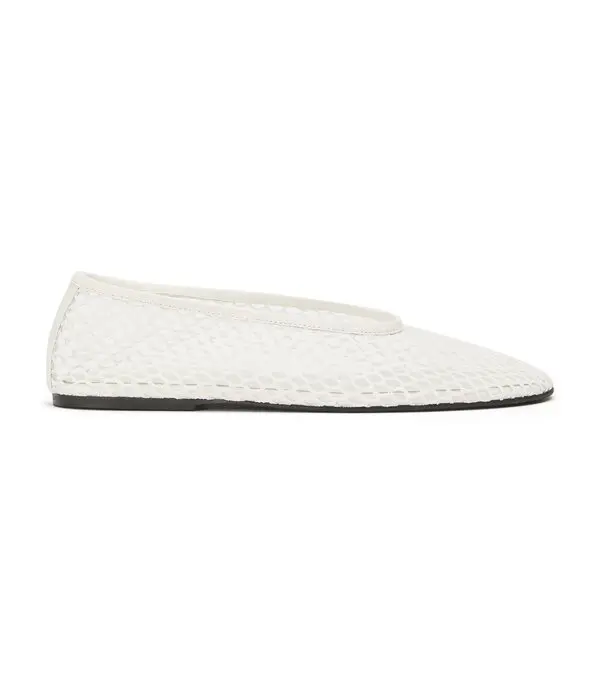TONY BIANCO Mazey Flat Ballerinas With Mesh Detailing