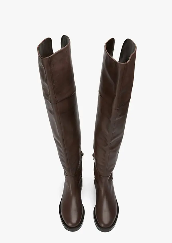 TONY BIANCO Tribute Thigh-high Leather Boots