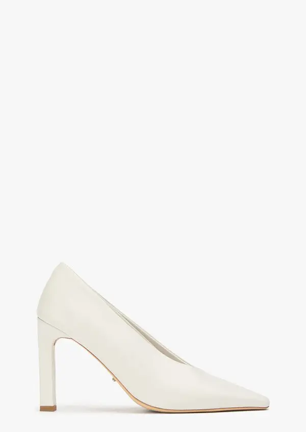 TONY BIANCO Penelope Court Heels - Milk Capretto