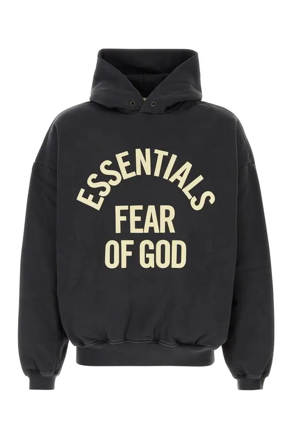 Fear Of God Oversize Cotton Sweatshirt - Black