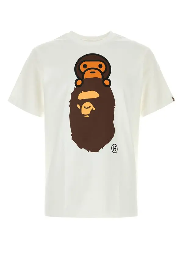 A BATHING APE Cotton Milo On Ape Head T-shirt