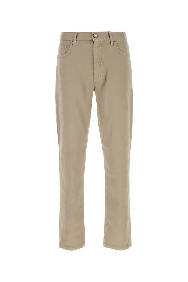 Zegna Stretch Linen Blend Trousers