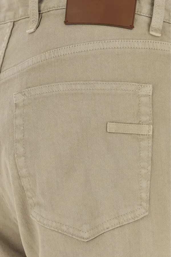 Zegna Stretch Linen Blend Trousers
