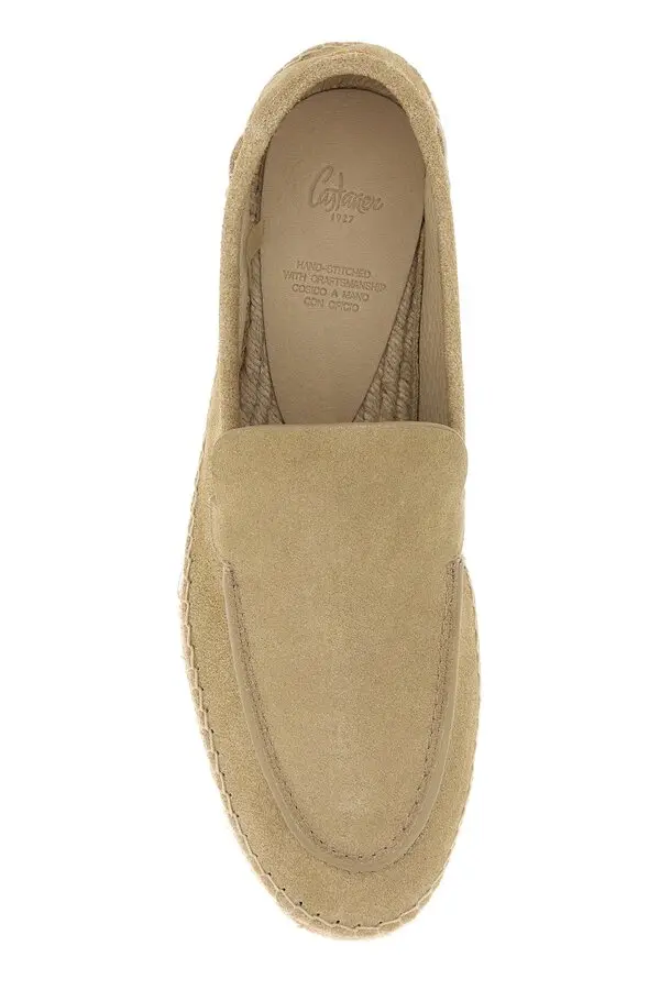 CastaÑer Suede Espadrilles - Light Brown