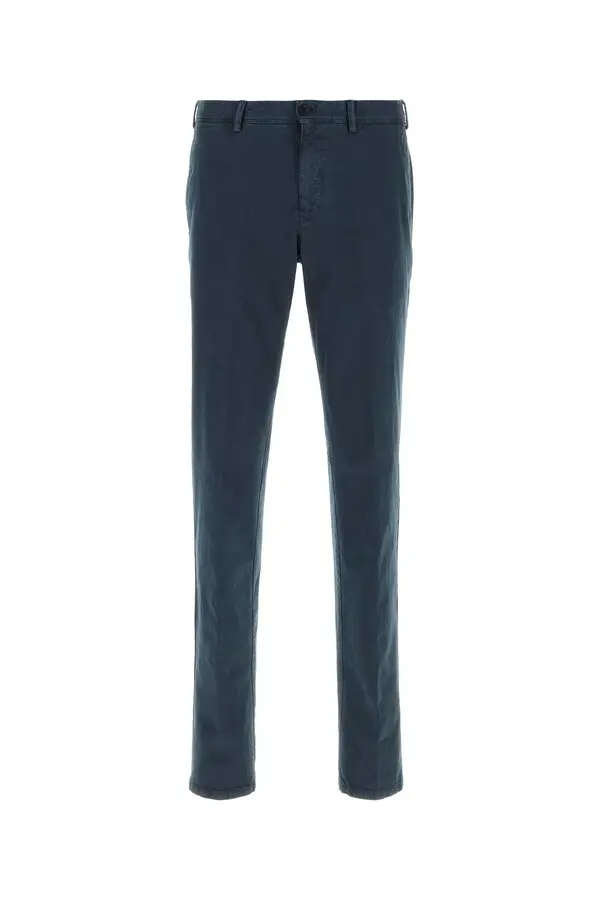 PT TORINO Stretch Cotton Trousers - Blue