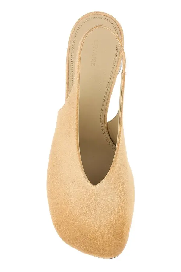 LEMAIRE Lemiaire Slingback Pumps - Light Brown