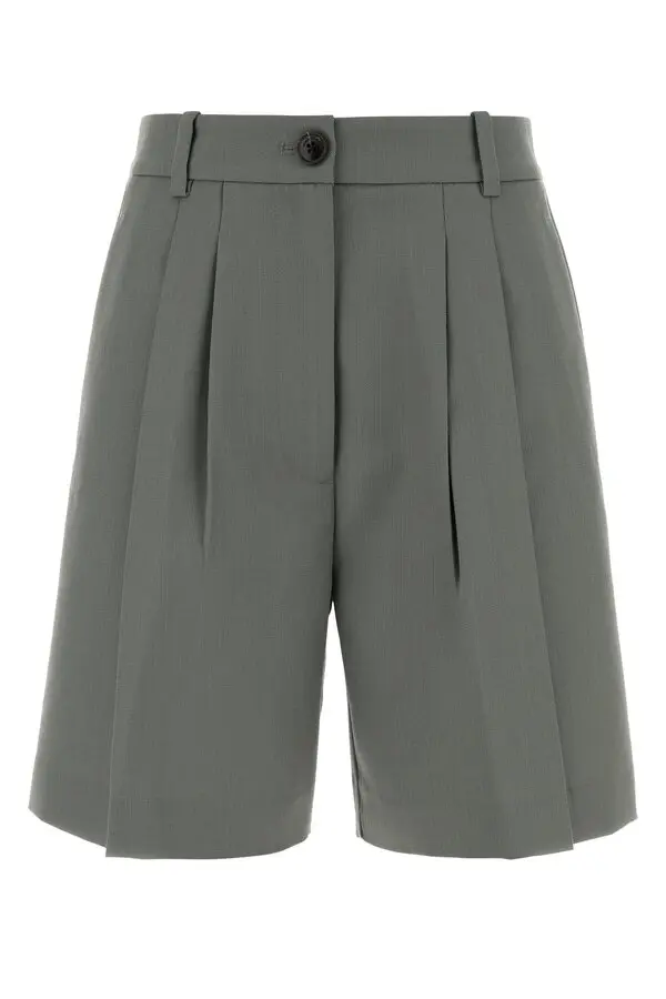 ANINE BING Tailored Twill Shorts