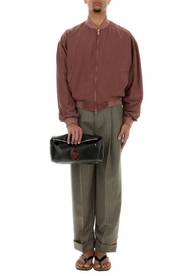 Versace Nappa Leather Lou Belt Bag