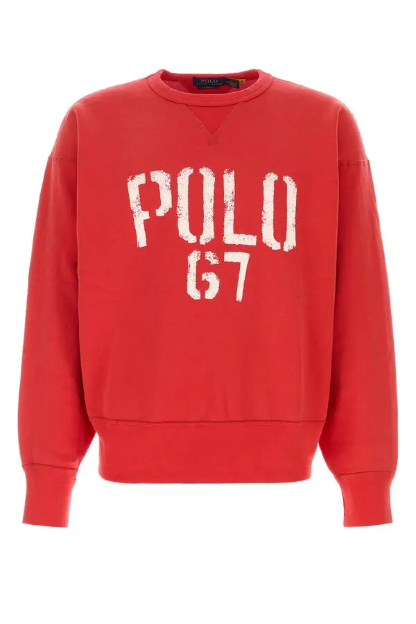 Polo Ralph Lauren Cotton Blend Sweatshirt With Logo Print