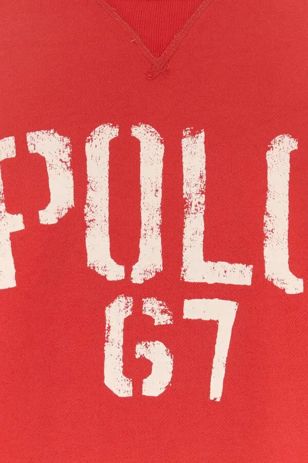 Polo Ralph Lauren Cotton Blend Sweatshirt With Logo Print
