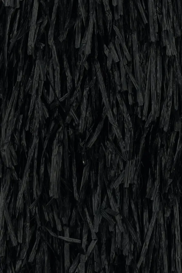 Co Embellished Nylon Blend Skirt With Fringe
