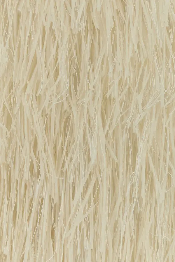 Co Embellished Nylon Blend Top With Fringe