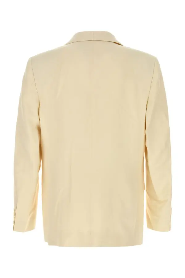 BODE Cream Viscose Blend Blazer