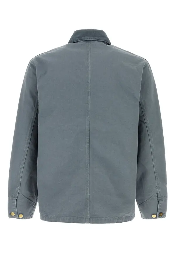 Carhartt Work In Progress Powder Denim Michigan Coat