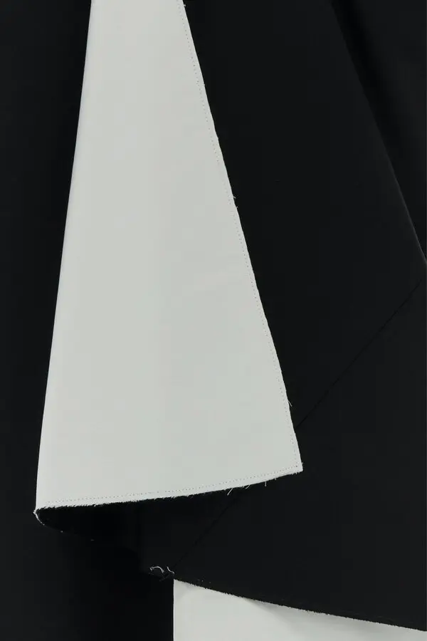 Givenchy Wool Blend Flounce Skirt - Black