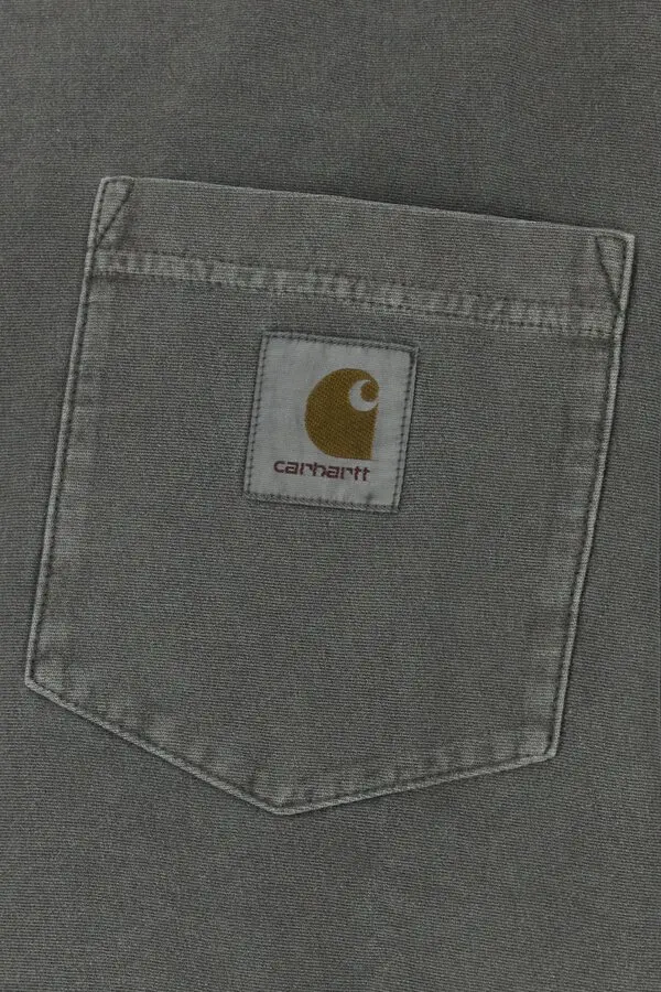 Carhartt Work In Progress Dark Cotton S/s Loose Pocket T-shirt - Grey