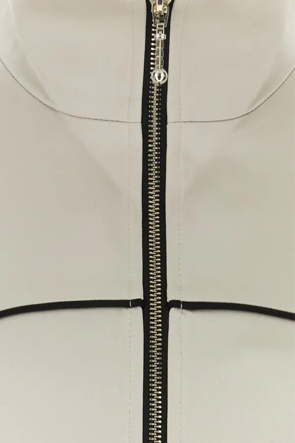 ERNEST W.BAKER Light Satin Zip-up Bomber Jacket