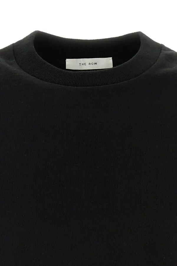 THE ROW Cotton Maiko T-shirt - Black