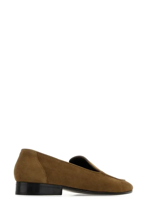 THE ROW Suede Adam Loafers