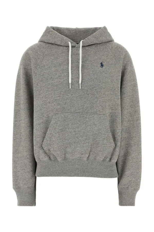 Polo Ralph Lauren Cotton Blend Sweatshirt With Embroidered Logo