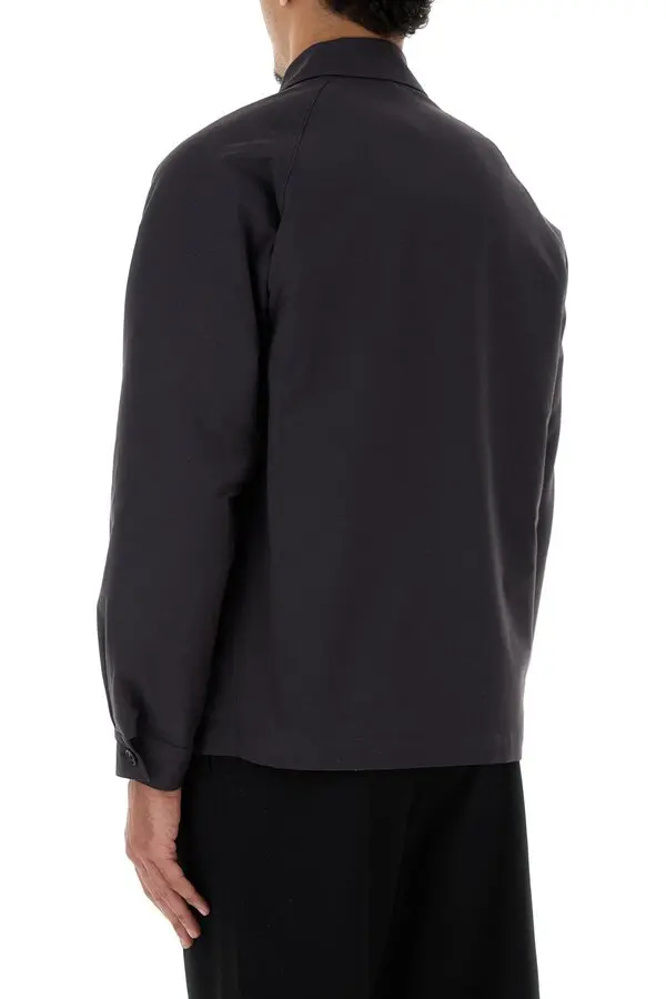 THE ROW Cotton Blend Zip Jacket