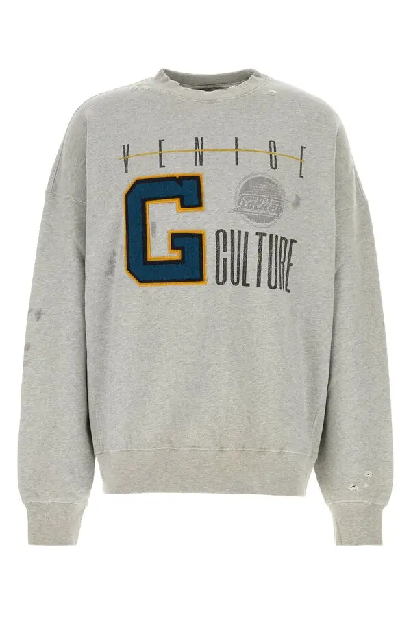 GOLDEN GOOSE Distressed Cotton Sweatshirt