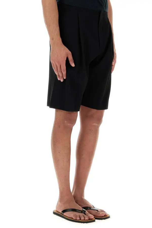 THE ROW Wool Bermuda Shorts