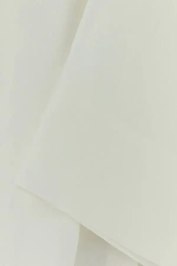 THE ROW Linen Junia Blouse - White
