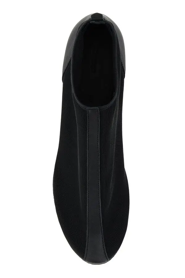 Gimaguas Mesh Slip-ons With Leather Accents